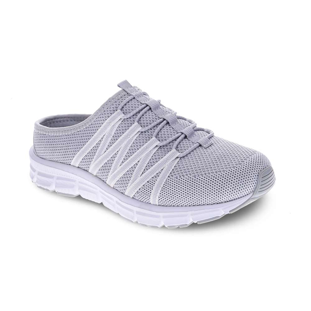 Utopia Knit Slip-On Sneaker - Grey – Comfort Co Shoes Australia