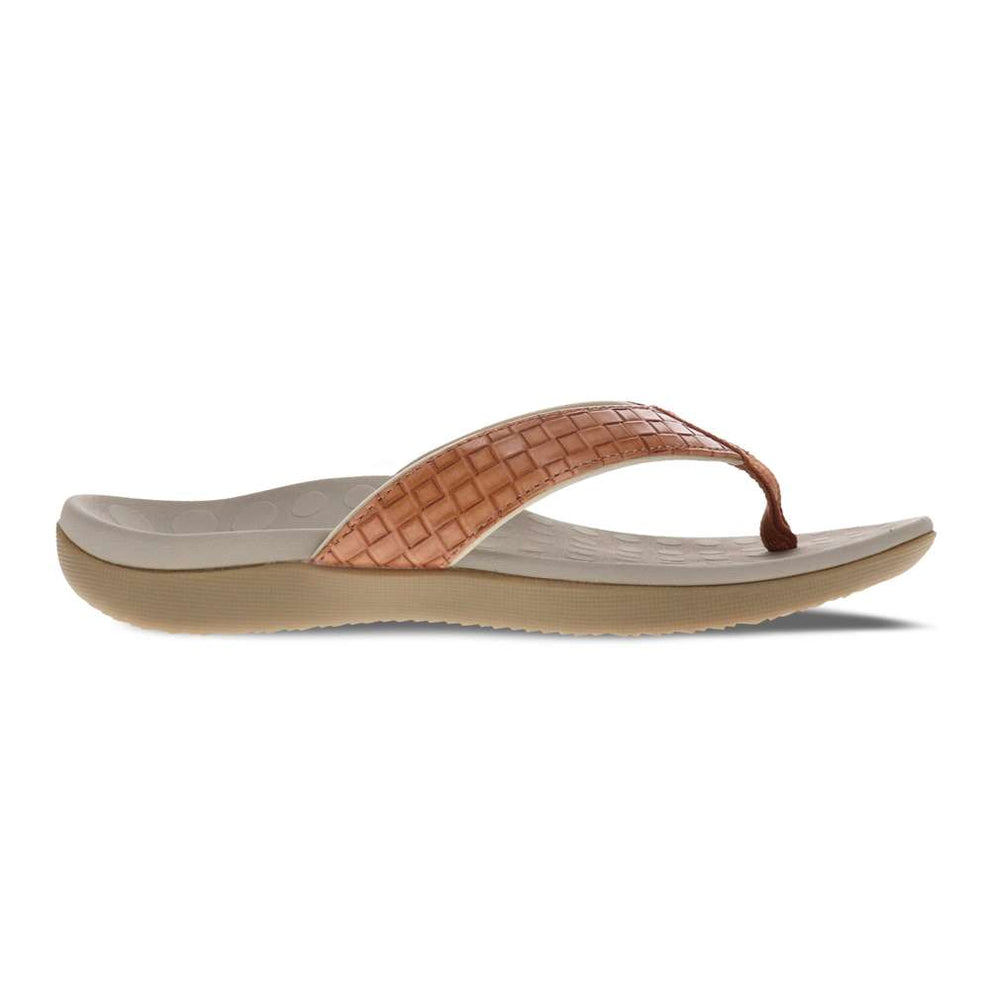 Sonoma Brick Toe Post Sandal - Brown – Comfort Co Shoes Australia