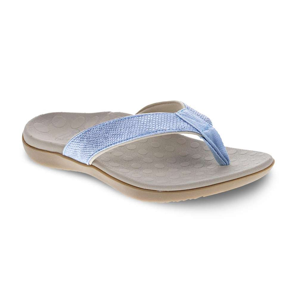 Sonoma Shimmer Toe Post Sandal - Blue – Comfort Co Shoes Australia