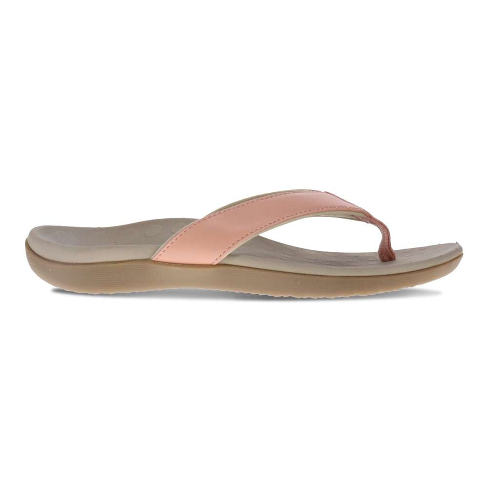 Sonoma Smooth Toe Post Sandal - Apricot – Comfort Co Shoes Australia