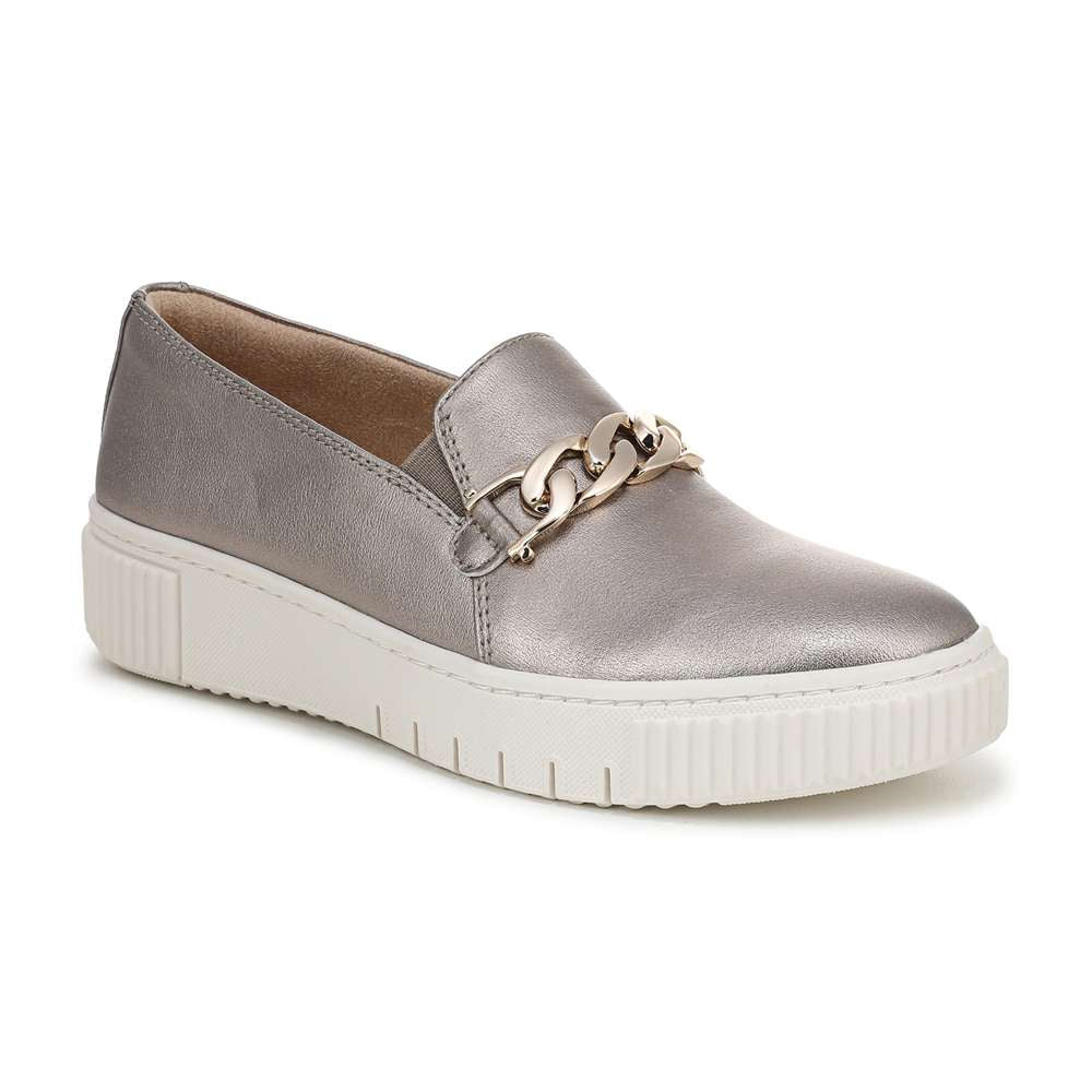 Trish Slip On Sneaker - Patina Pewter – Comfort Co Shoes Australia