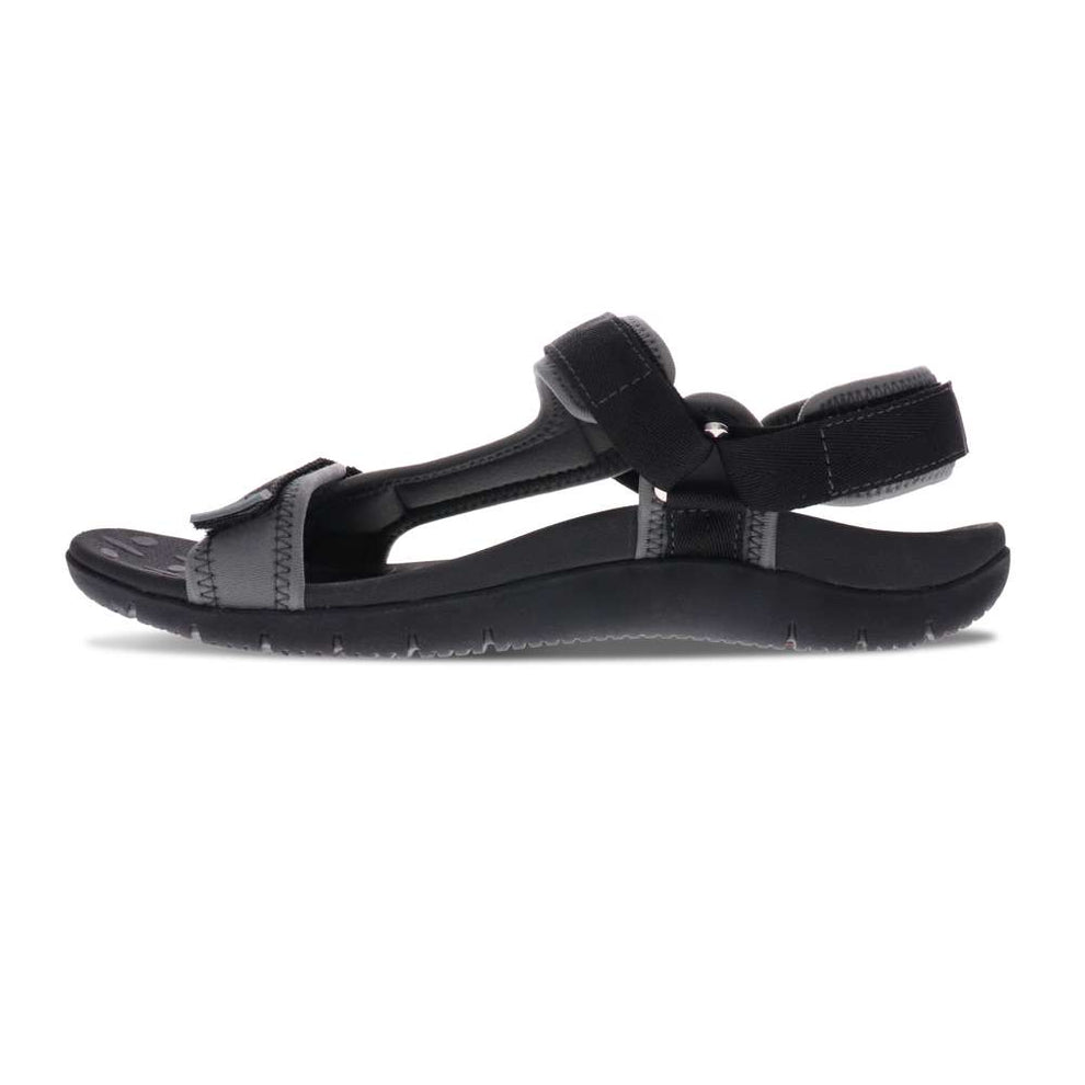 Discovery Back Strap Sandal - Black – Comfort Co Shoes Australia
