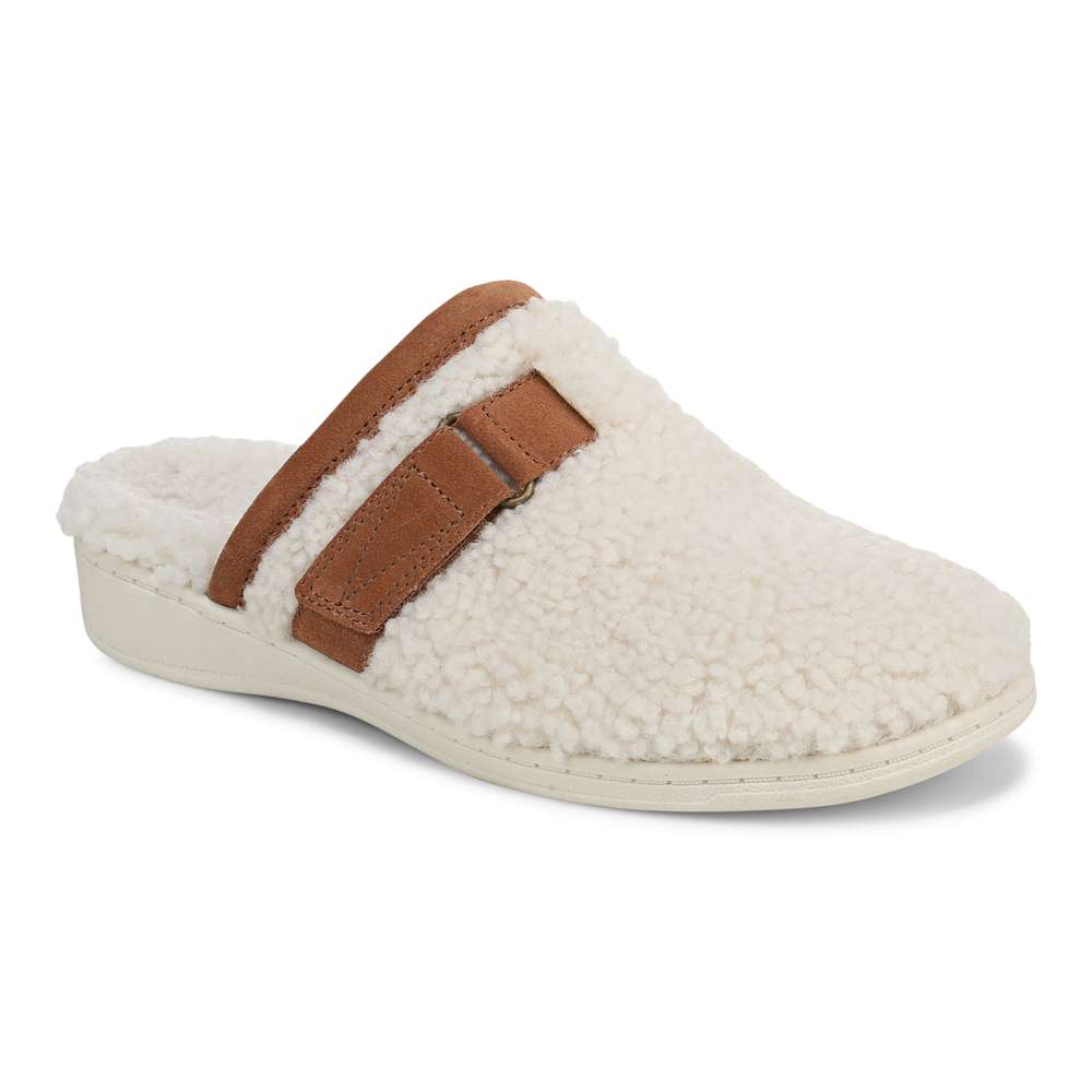 Izzy Slipper - Cream – Comfort Co Shoes Australia